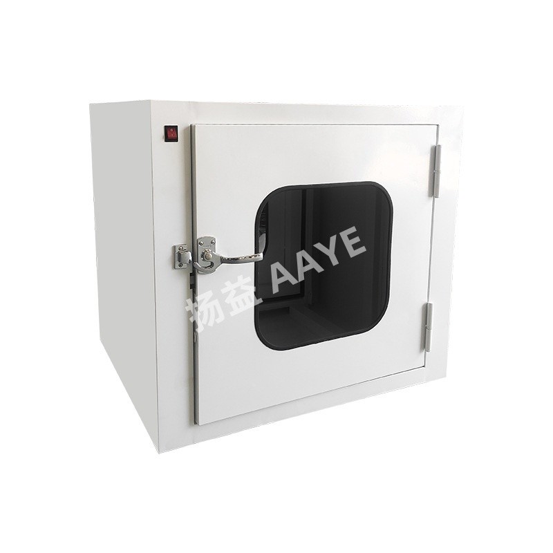 Electronic Or Mechanical Interlock Cleanroom Pass Box 304 Stainless Steel