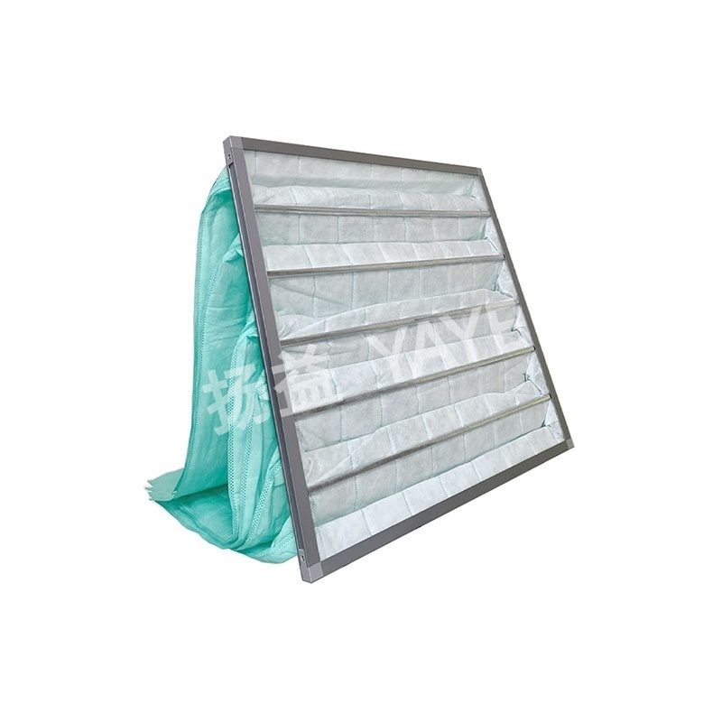F6 Pocket Bag Filter for Industrial Air Filtration | Low Resistance
